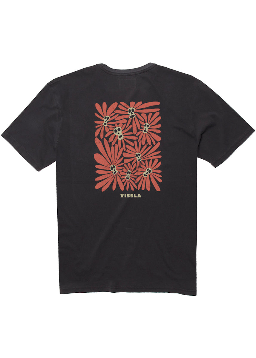 VISSLA TEE SHIRT CABEZAS SS PKT phantom – Massilia Surf Shop